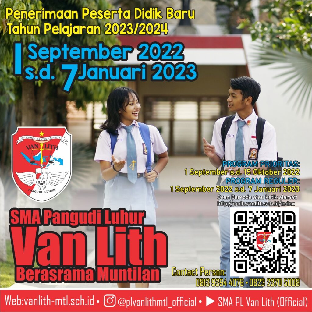 SMA Pangudi Luhur Van Lith Berasrama Muntilan – Memardi Kartika Bangsa
